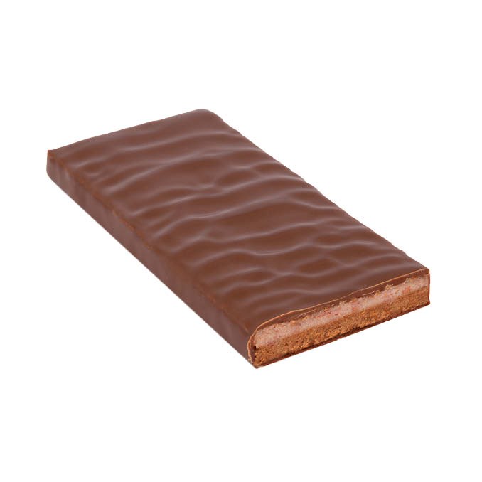 Bio + fair ciocolata cu lapte umpluta cu castane si merisoare, 70g ...