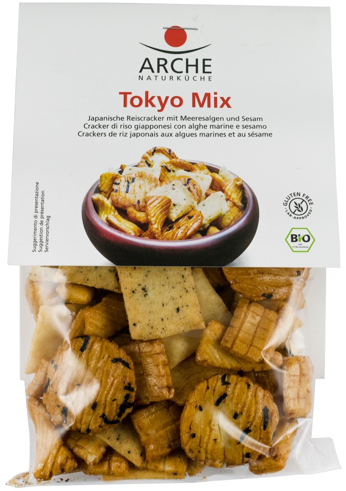 Biscuiti bio Tokyo mix, 80g Arche - Scufita Rosie – Pronat