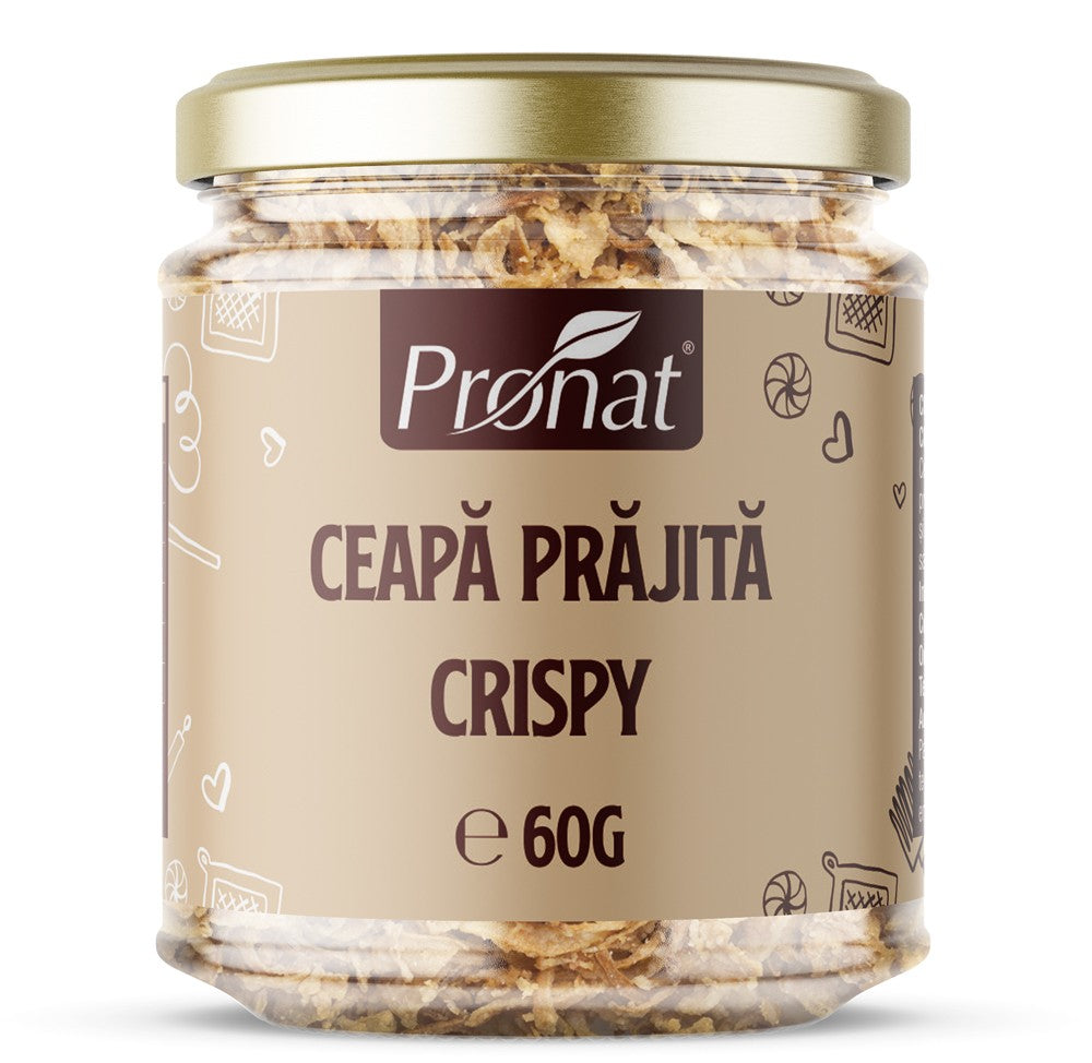 Ceapa prajita crispy, 60g Pronat - Scufita Rosie – Pronat