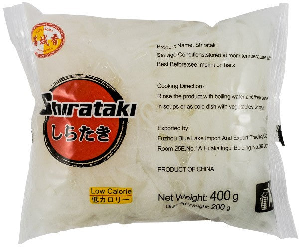 Shirataki Taitei lati (fini) din faina de konjac, 400g - Scufita Rosie ...