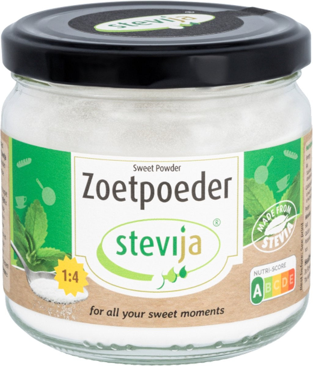 Stevia Indulcitor pulbere din stevie 180g | Pronat – Pronat