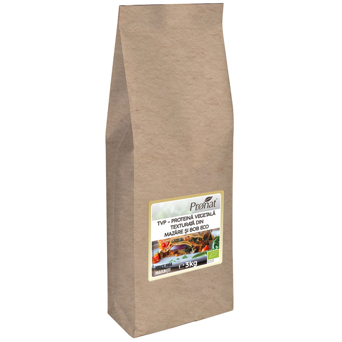 TVP - Proteina vegetala texturata din mazare si bob bio 3kg, mince mini ...